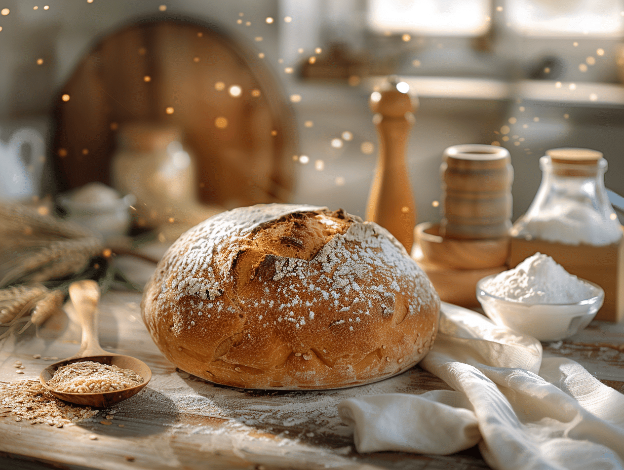 Faire du pain maison facilement : recette sans pétrissage ni machine ...